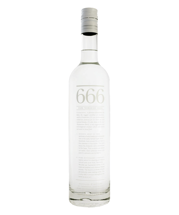 666 Pure Tasmanian Vodka | Liquor MOJO | Buy Online